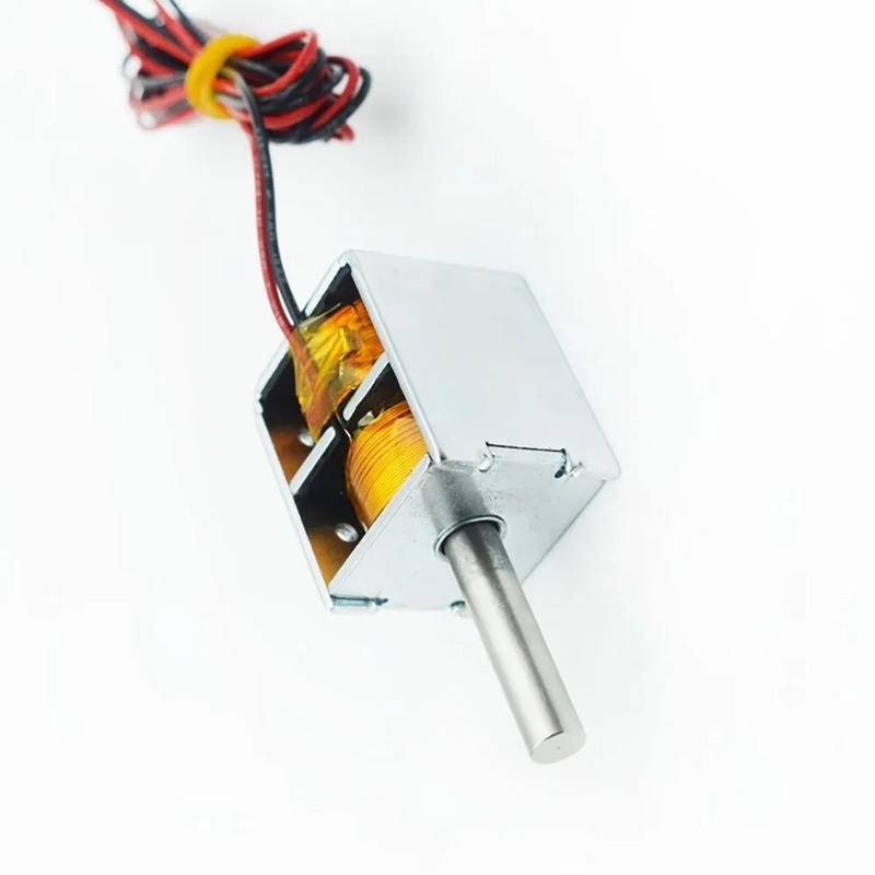 Bistable solenoidHigh Holding Force DC 12V Stroke 9mm Bistable Solenoid ...