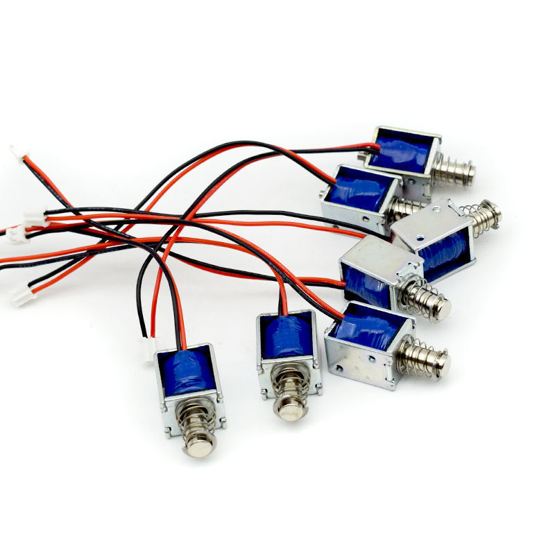 U0620 Wholesale Custom 5v 6v 12v 24V Dc Micro Push Pull Solenoid Lock ...