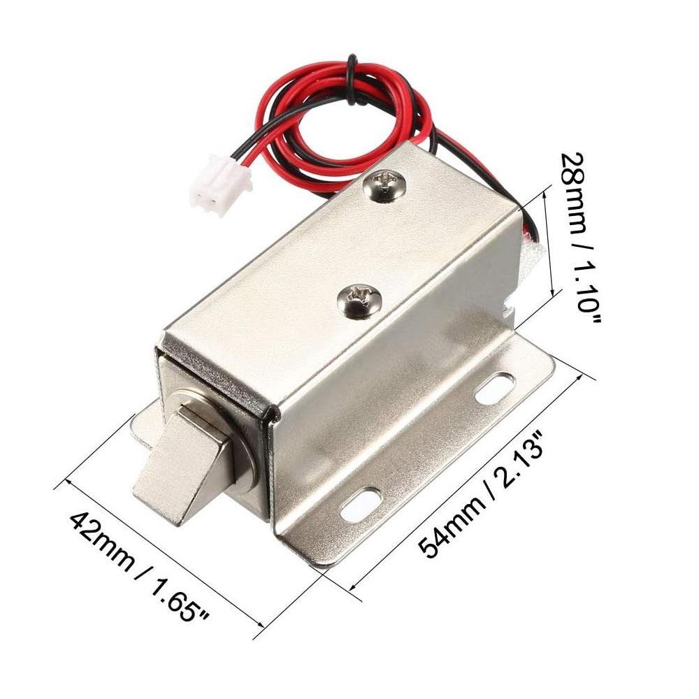 Open Frame Electric Safety Cabinet Lock 12v DC Electrical Control ...